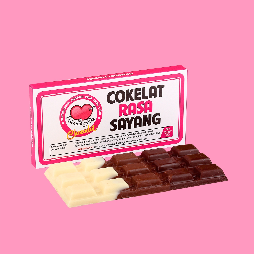Coklat Chocodot Mini Update Rasa Sayang 50g | Lazada Indonesia