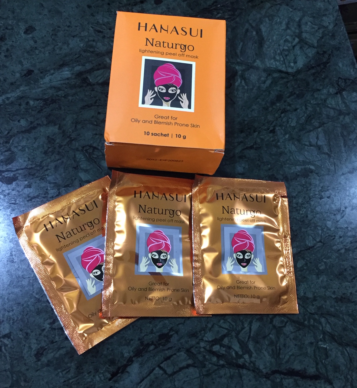 HANASUI NATURGO masker wajah sachet | Lazada Indonesia