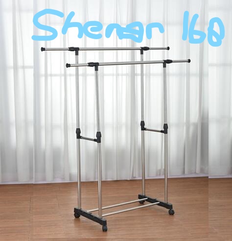 Stand Hanger Double -SHENAR | Lazada Indonesia