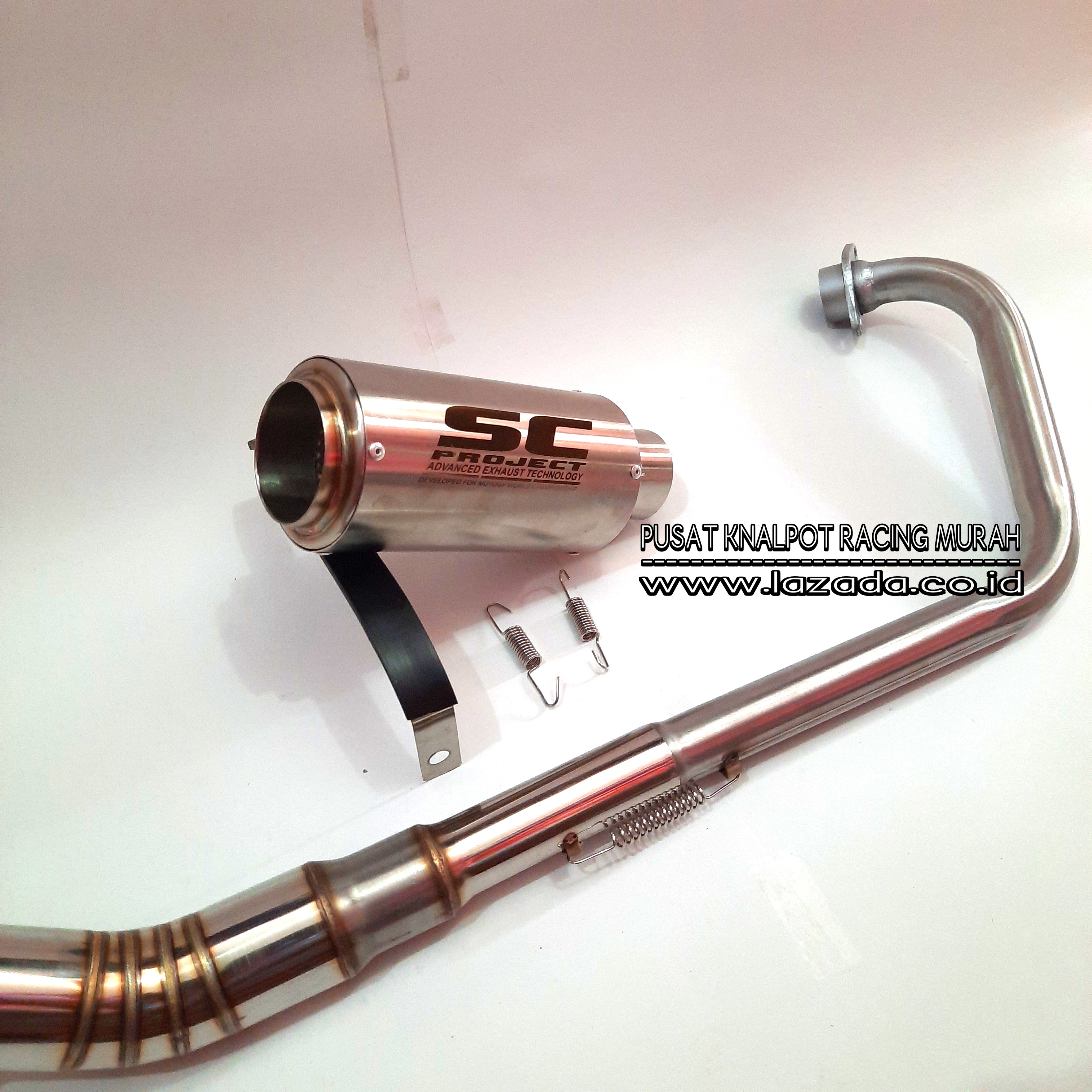 Knalpot Racing SC Project Khusus Suzuki Satria FU Karburator | Lazada ...
