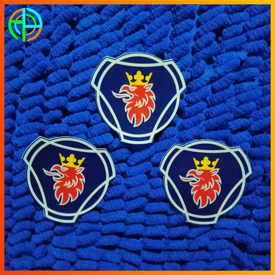 (isi 10) Sticker Scania logo. Scania. Sticker Logo Scania. Sticker ...