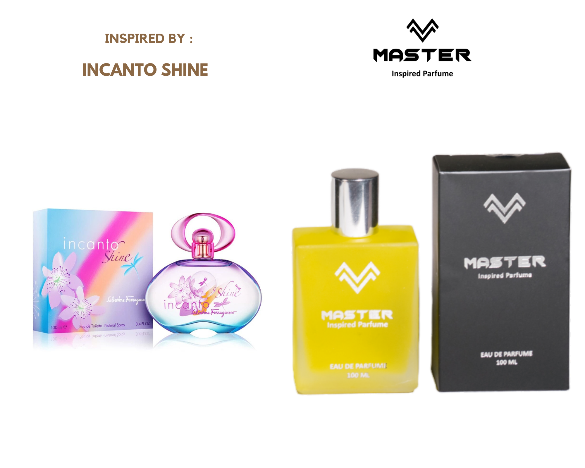 MASTER Inspired Parfume By INCANTO SHINE PARFUM WANITA Farfum Non ...