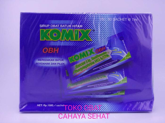 PAKET KOMIX OBH(SYRUP BATUK & PILEK) 6 ktk | Lazada Indonesia