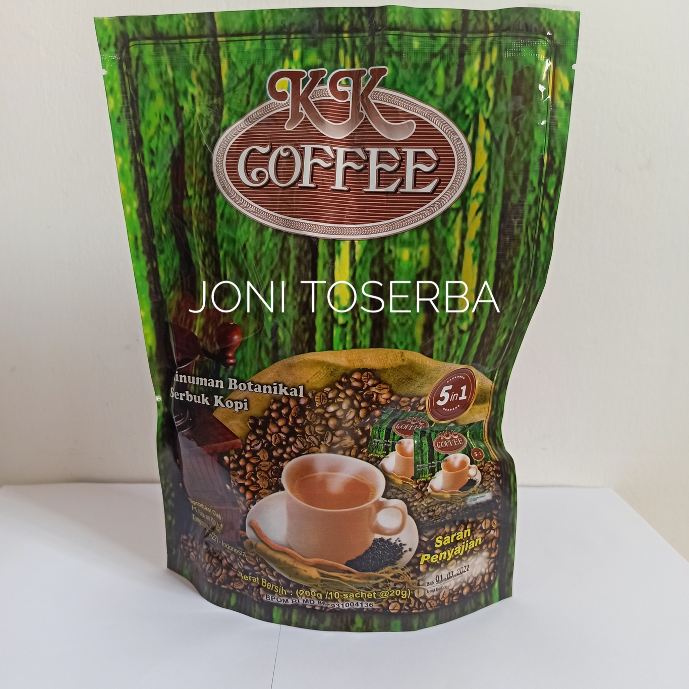Kopi KK Coffee 5 in 1 1pack = 10 sachet | Lazada Indonesia