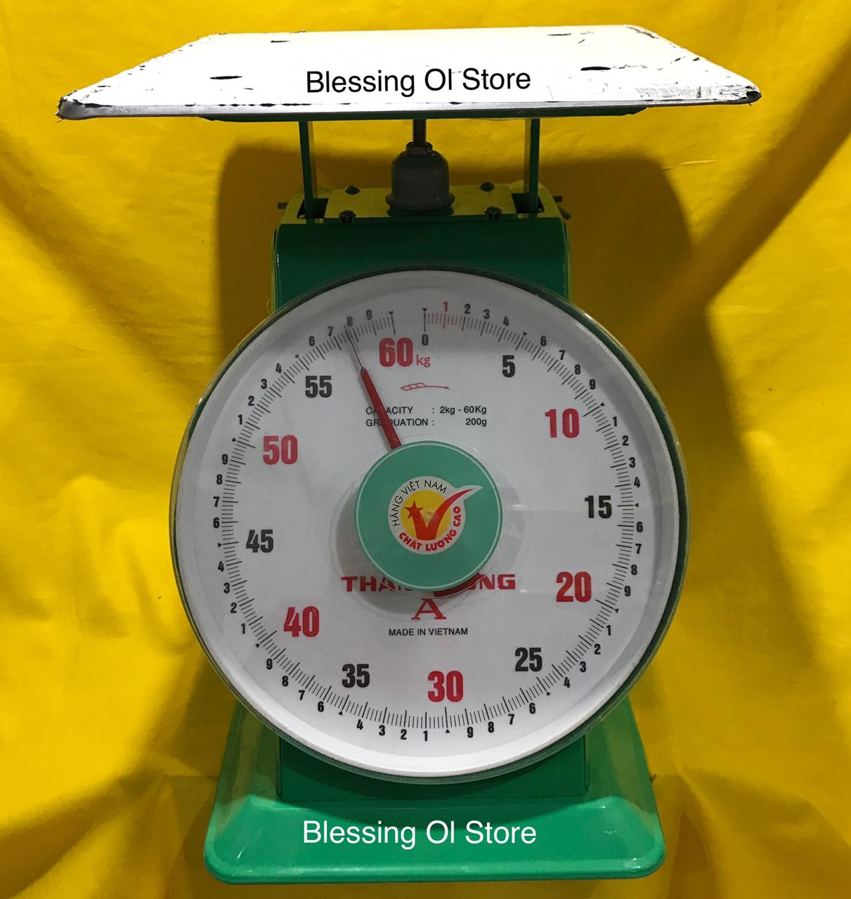 TIMBANGAN MADE IN VIETNAM DUDUK JARUM DATAR THANGLONG 60KG ORIGINAL ...