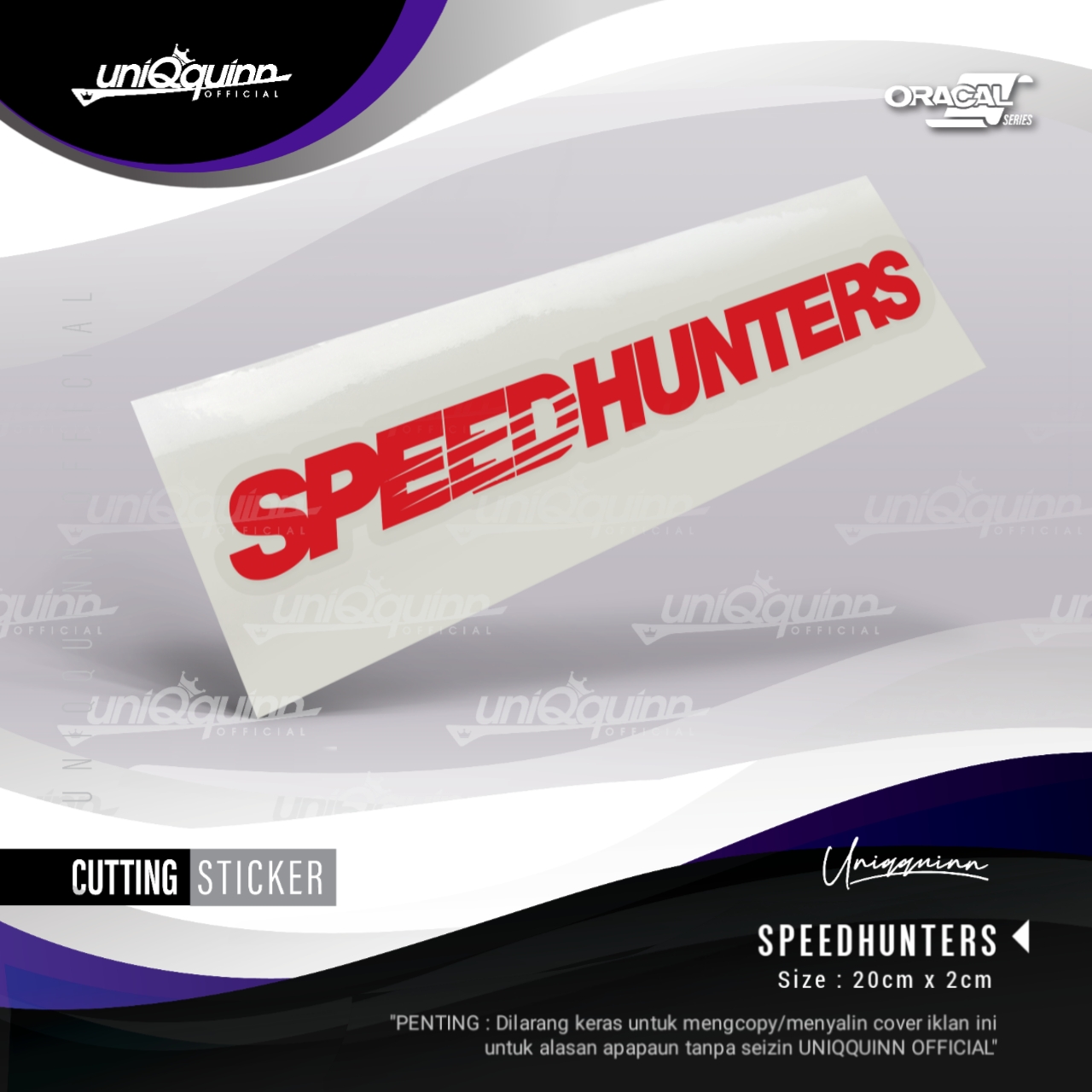 Stiker Speedhunters | Cutting Sticker Speedhunters | Stiker cutting ...