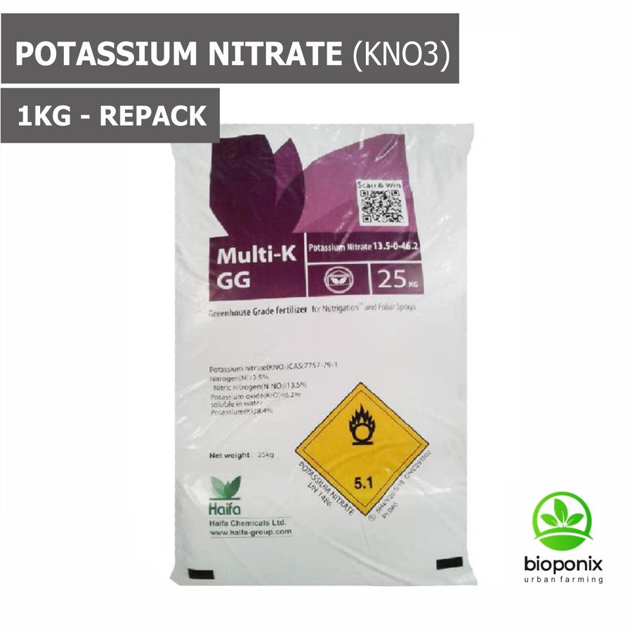 Pupuk Kalium Nitrat-Potassium nitrate-KNO3-Kalinitra | Lazada Indonesia