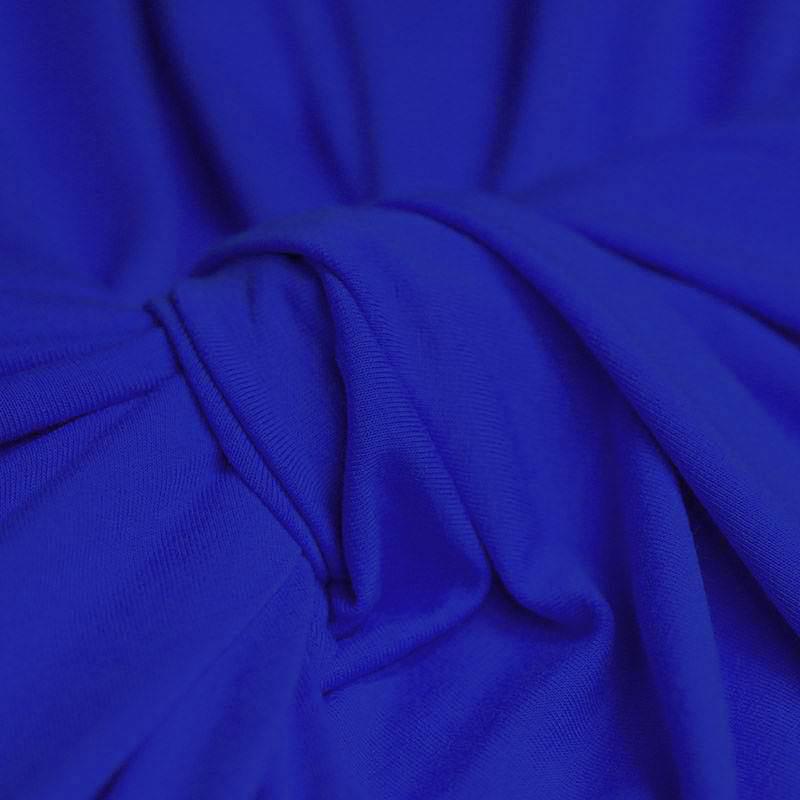 Bahan Kain Meteran - Jersey Spandek Premium BIRU BENHUR untuk Dress ...