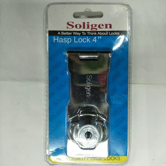 Hasplock 4" chrome-overval kunci 4" | Lazada Indonesia