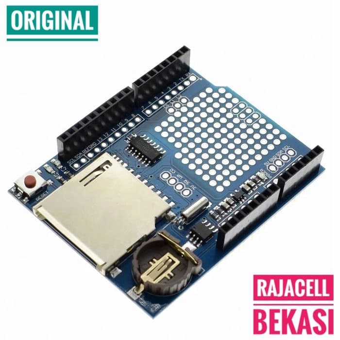 Arduino Data Logger Shield V.1.0 SD Card Reader Writer + RTC Module | Lazada Indonesia