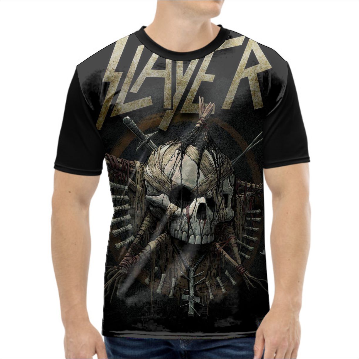 Kaos Music Pria Slayer Metal bands Heavy Metal | Lazada Indonesia