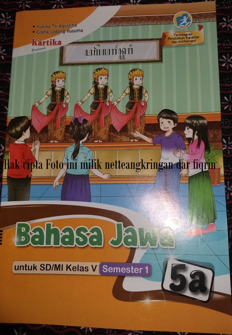 LKS Bahasa Jawa Kelas 5 Semester 1 SD/MI K13 Rev 2018 - Kartika (Cover ...