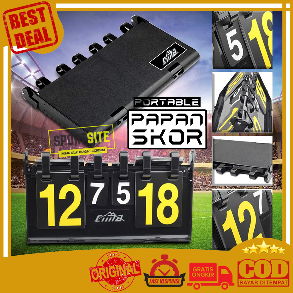 Score Board Portable Cima Papan Skor Angka Pertandingan Olahraga ...