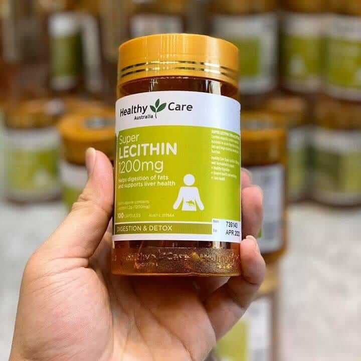 Healthy Care Lecithin 1200mg 100 kapsul | Healthy Care Super Lecithin ...