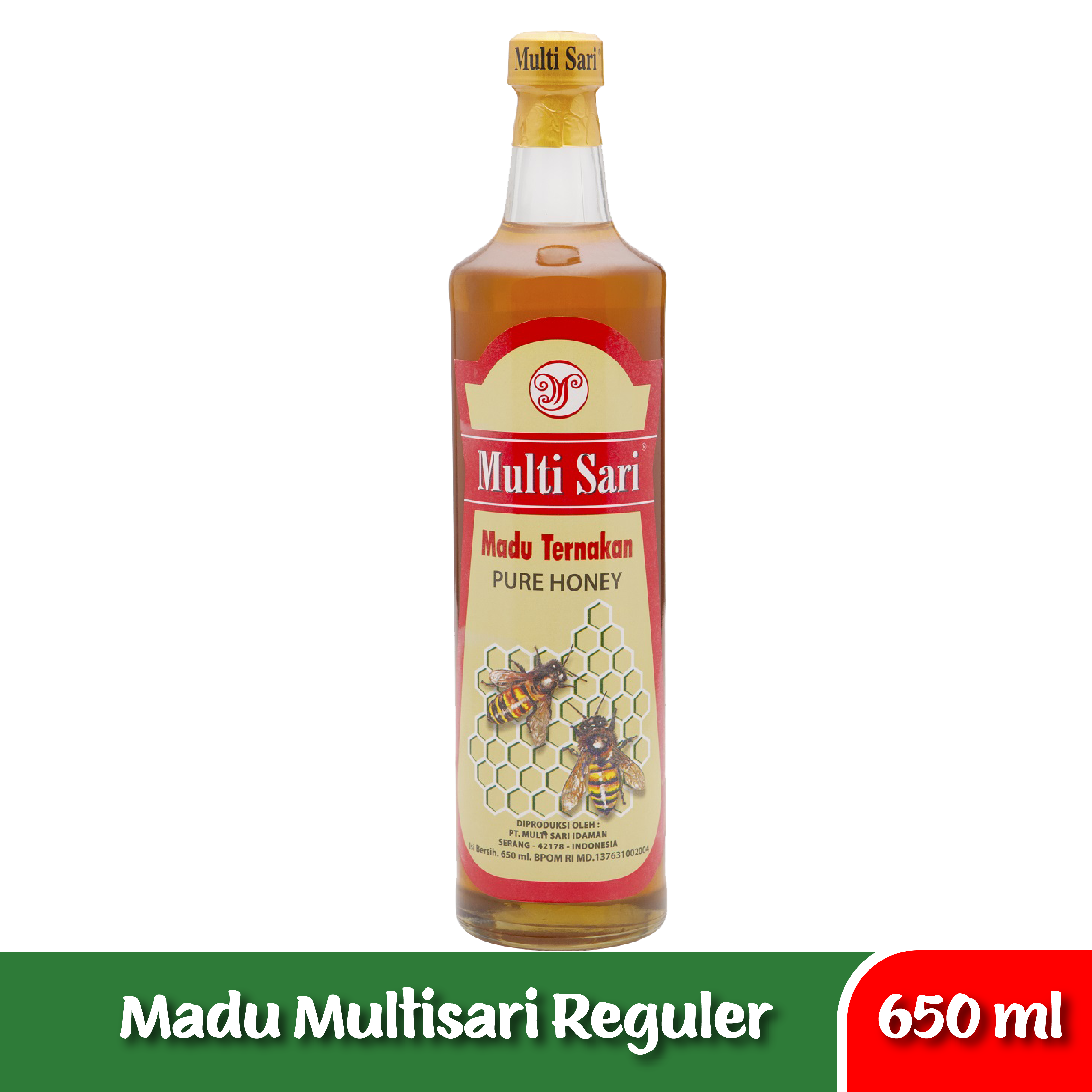 Multisari Reguler 650 ml Madu Murni Asli ( Promo Hemat 3 ) | Lazada ...
