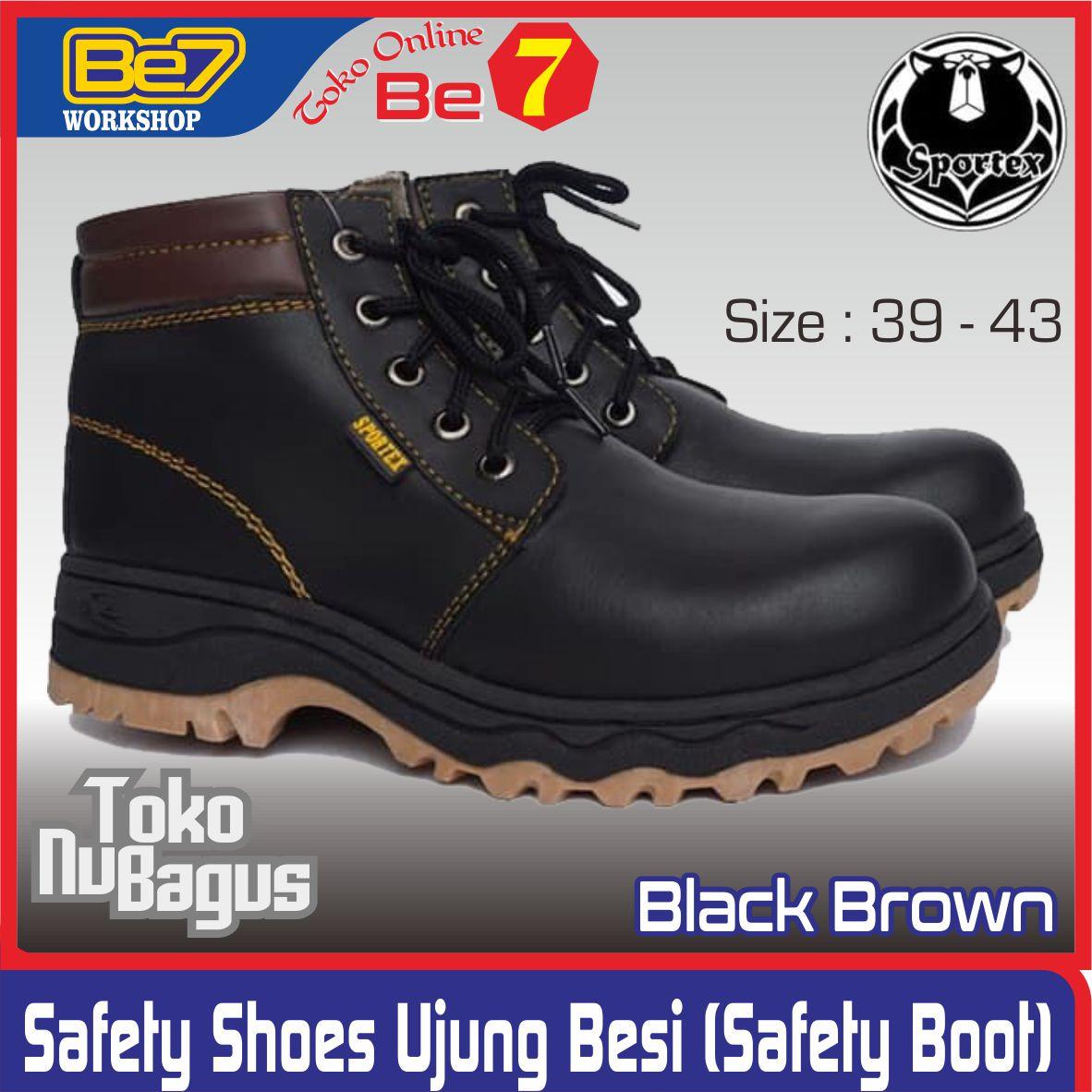 Safety Boot - Sepatu Safety - Fashion Pria - Ujung Depan Besi - Sepatu ...