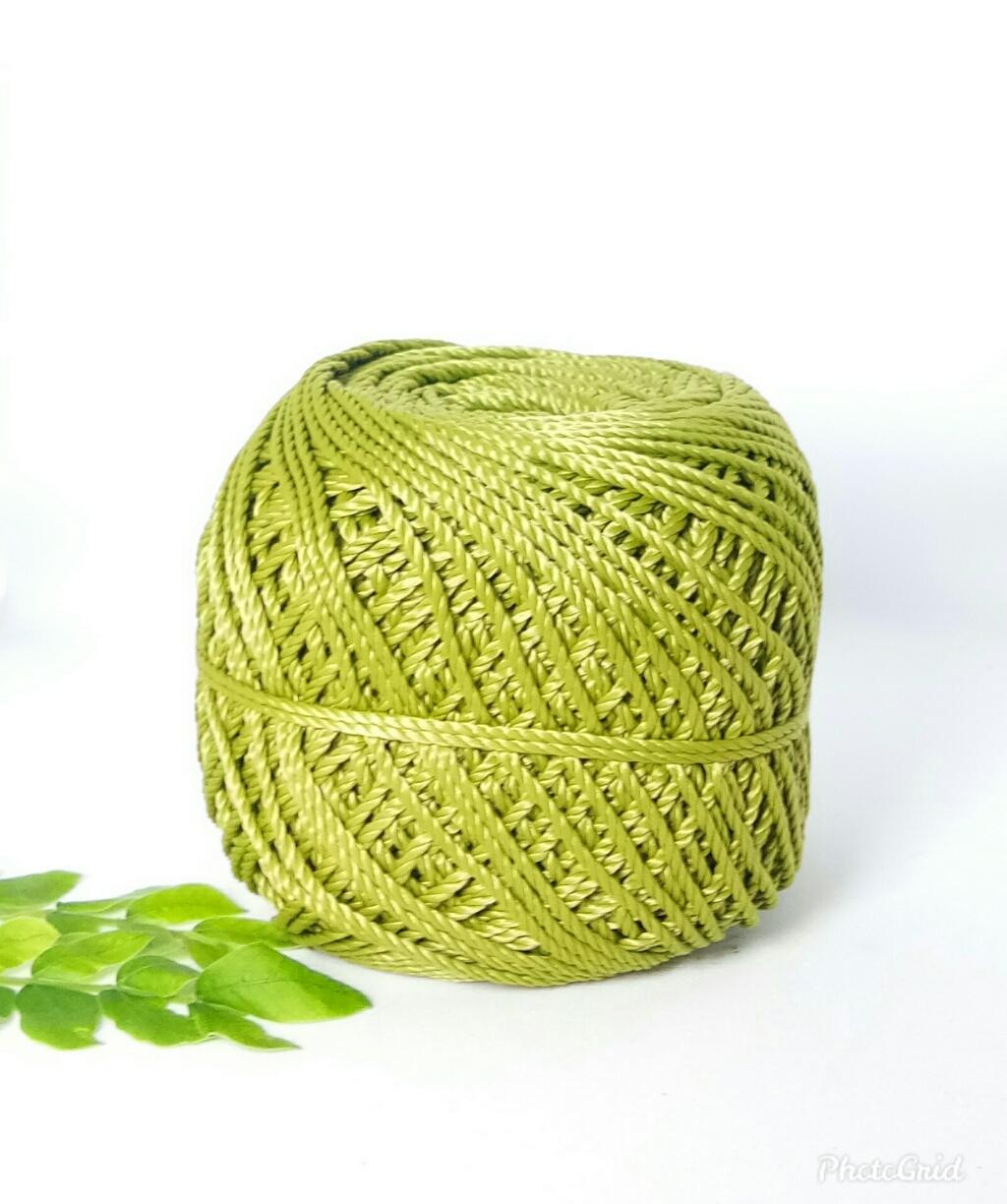 BENANG RAJUT NILON PP KONSISTEN 100% HIJAU DAUN SIRIH | Lazada Indonesia