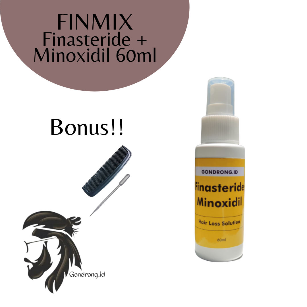 Finmix topical Finasteride Minoxidil spesialis rambut | Lazada Indonesia
