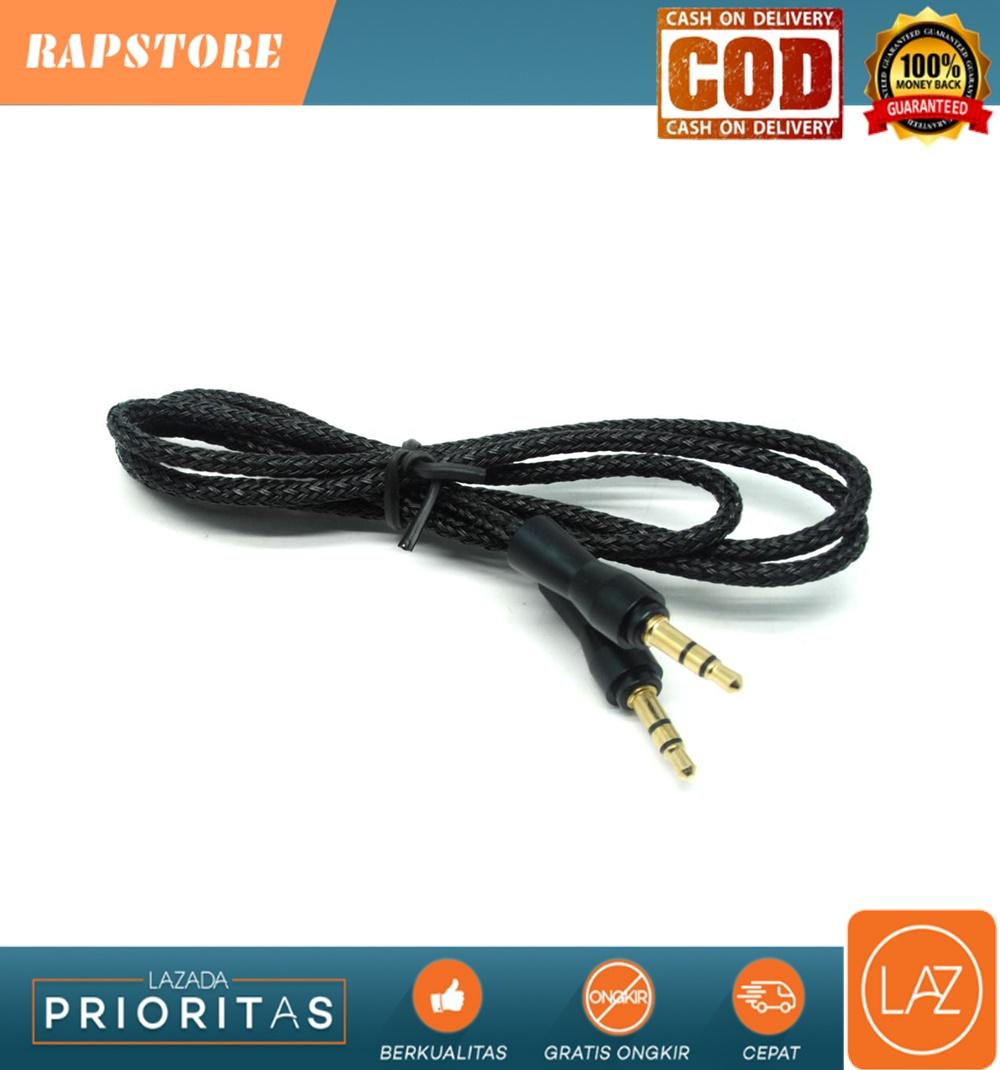 Kabel Audio AUX 3.5mm HiFi 1 Meter - NLYPX - Black | Lazada Indonesia
