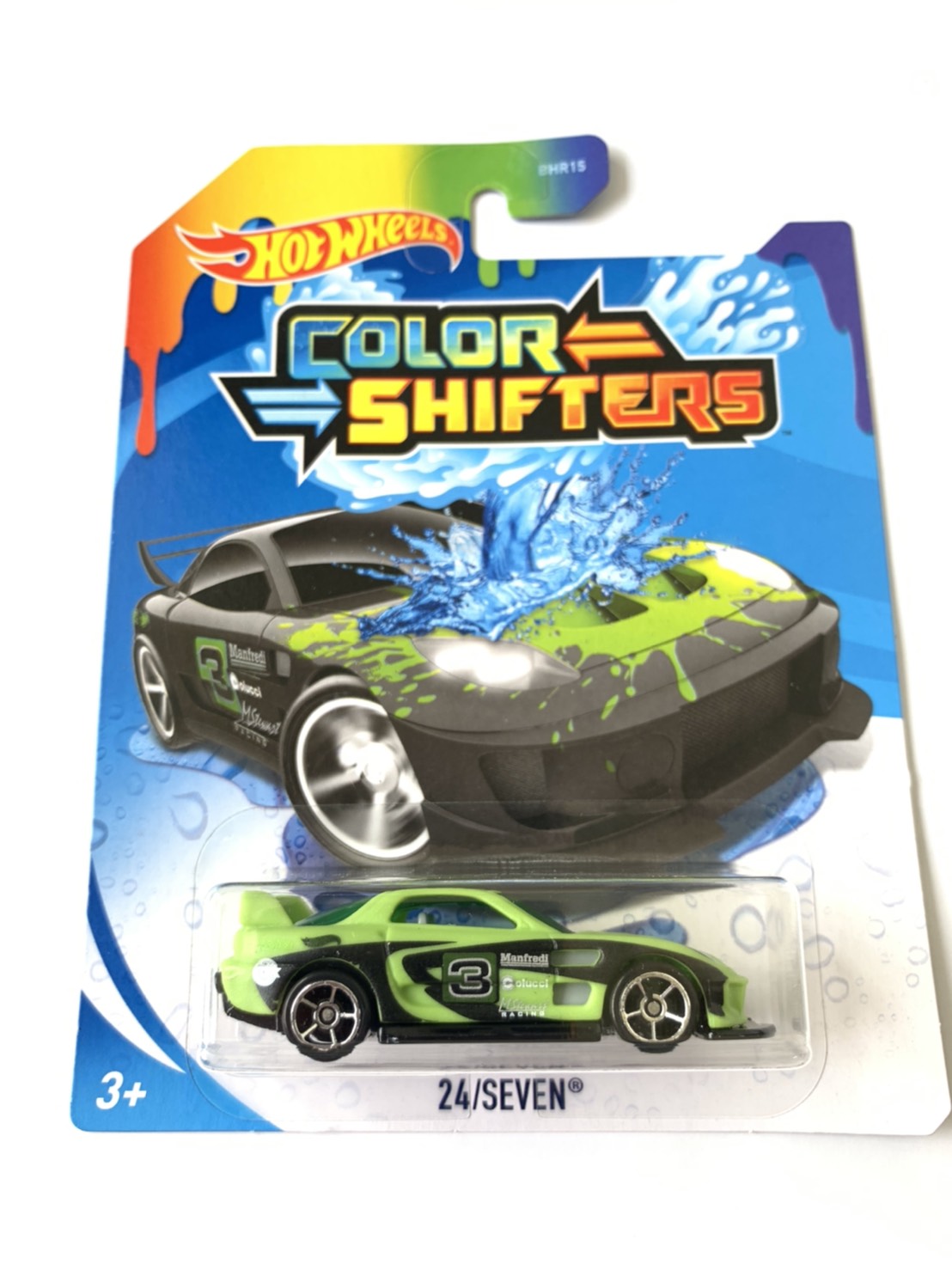 HOT WHEELS HOTWHEELS COLOR COLOUR SHIFTERS 24/ SEVEN HIJAU GREEN ...