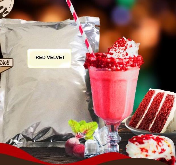 Red Velvet Powder MA 1kg Bubuk Minuman Rasa Red Velvet MA 1kg | Lazada ...