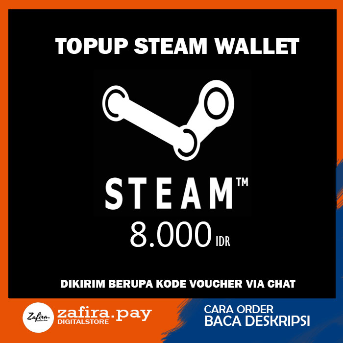 Steam Wallet Code 8000 IDR | Lazada Indonesia