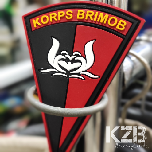 Emblem Karet-Patch Rubber Velcro KORPS BRIMOB | Lazada Indonesia