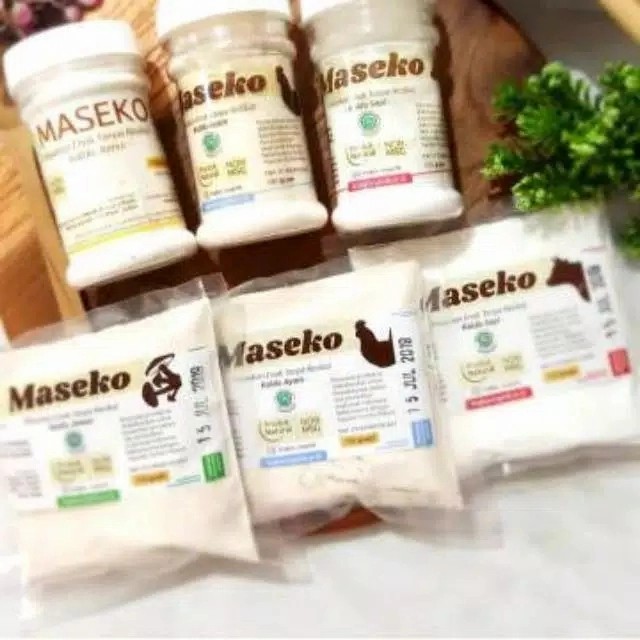 Promo MASEKO Kaldu Ayam Sapi Jamur Non MSG 100g Bubuk Bumbu MPASI Bayi ...