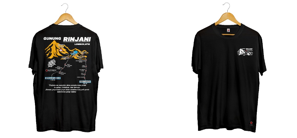 Promo Infinide T-Shirt Original JALUR PENDAKIAN GUNUNG RINJANI Kaos ... Promo Infinide T-Shirt Original JALUR PENDAKIAN GUNUNG RINJANI Kaos ...