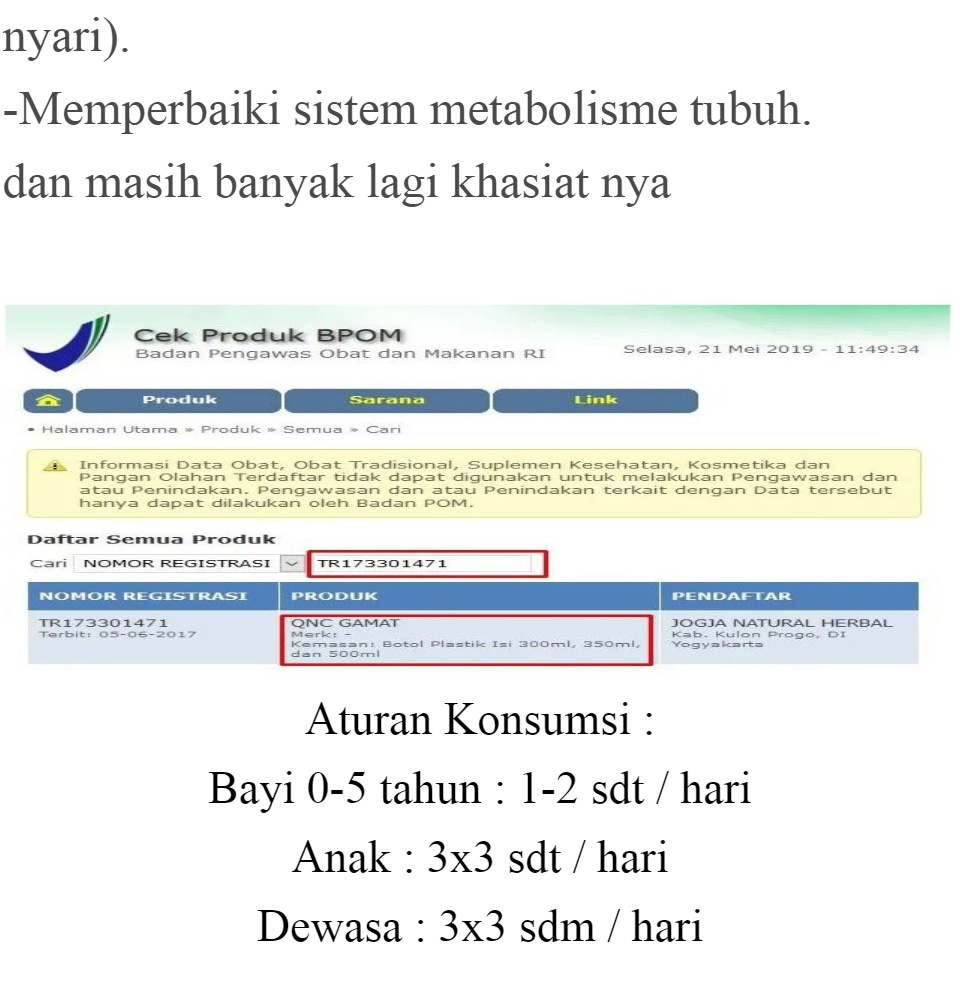 Obat Herbal Limpa Bengkak Jelly Gamat Emas di Jakarta Pusat - Tribun ...