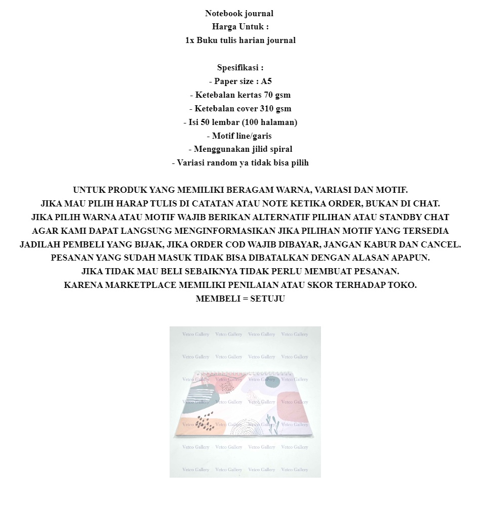 Jual Buku Catatan Aesthetic - Journaling Book Buku Tulis Note Book ...