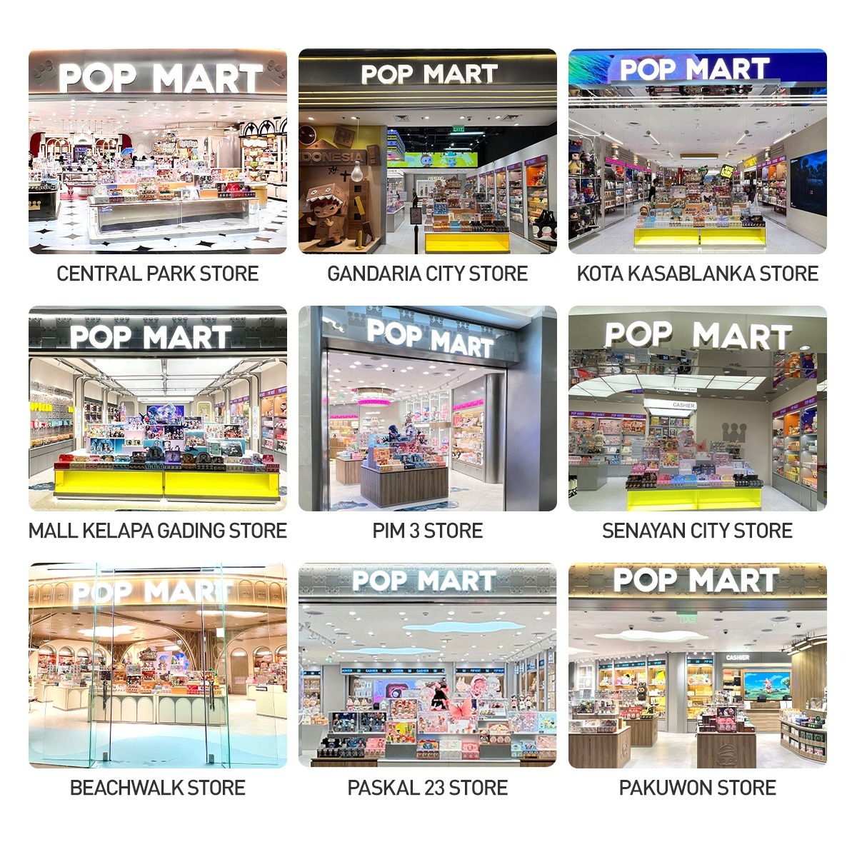 POP MART Indonesia Toko Resmi Online | Beli Sekarang di Lazada