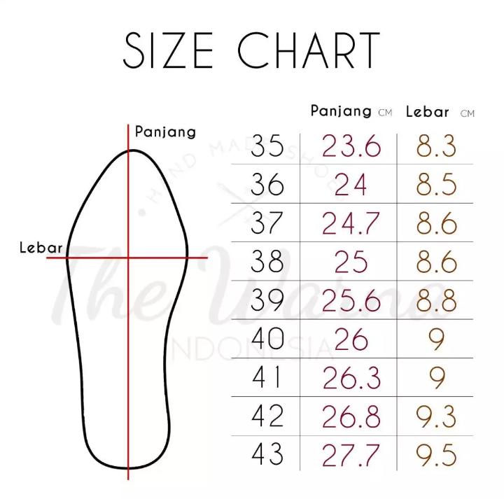 Ukuran Sepatu Cara Menentukan Ukuran Yang | atelier-yuwa.ciao.jp